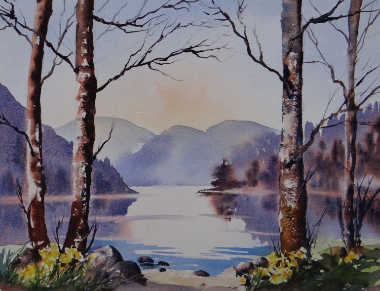Ullswater Step by Step Watercolour Tutorial – Jane Ward