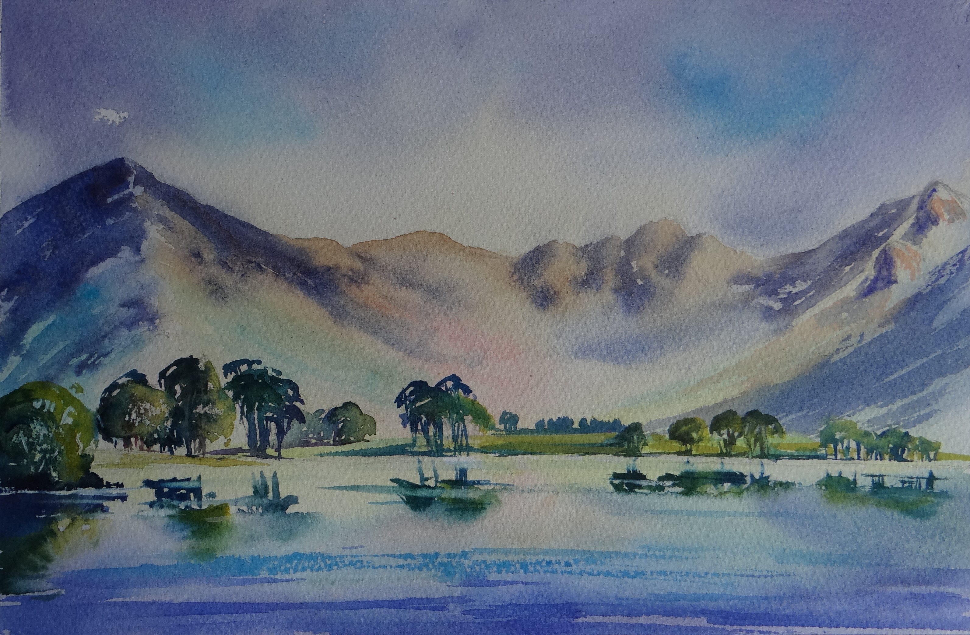 Buttermere Watercolour Tutorial – Jane Ward