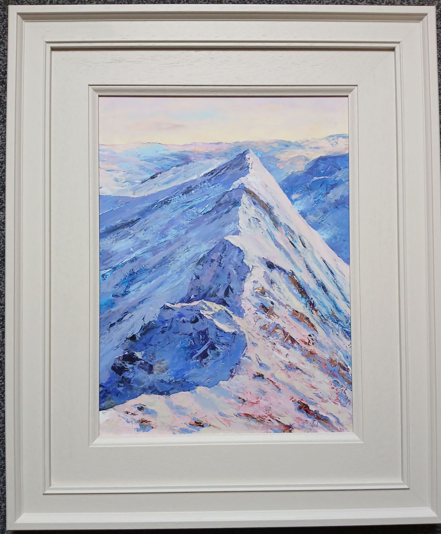 Morning Light Striding Edge – Jane Ward Artist